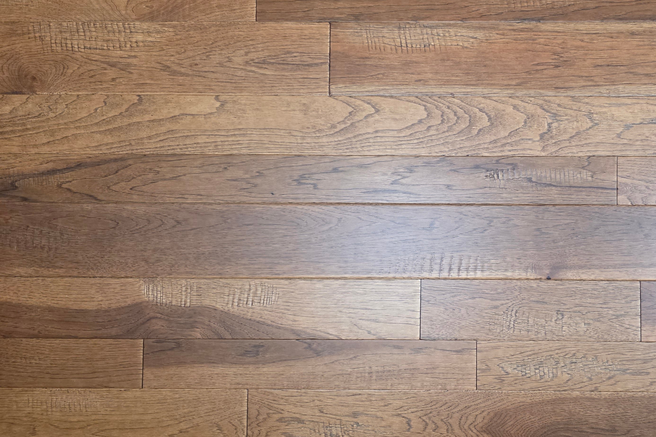 3 1/4", 4", 5" Mixed Width Engineered Hickory Regal Helm Hardwood Floo ...