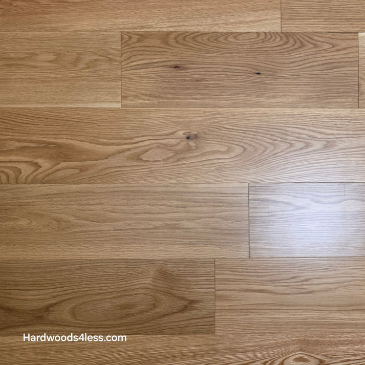 7" x 1/2" Engineered White Oak Natural Hardwood Flooring *Builder Grad ...