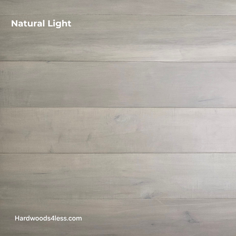 6 1/2" x 1/2" Engineered Maple Misty Moonlight Hardwood Flooring ...