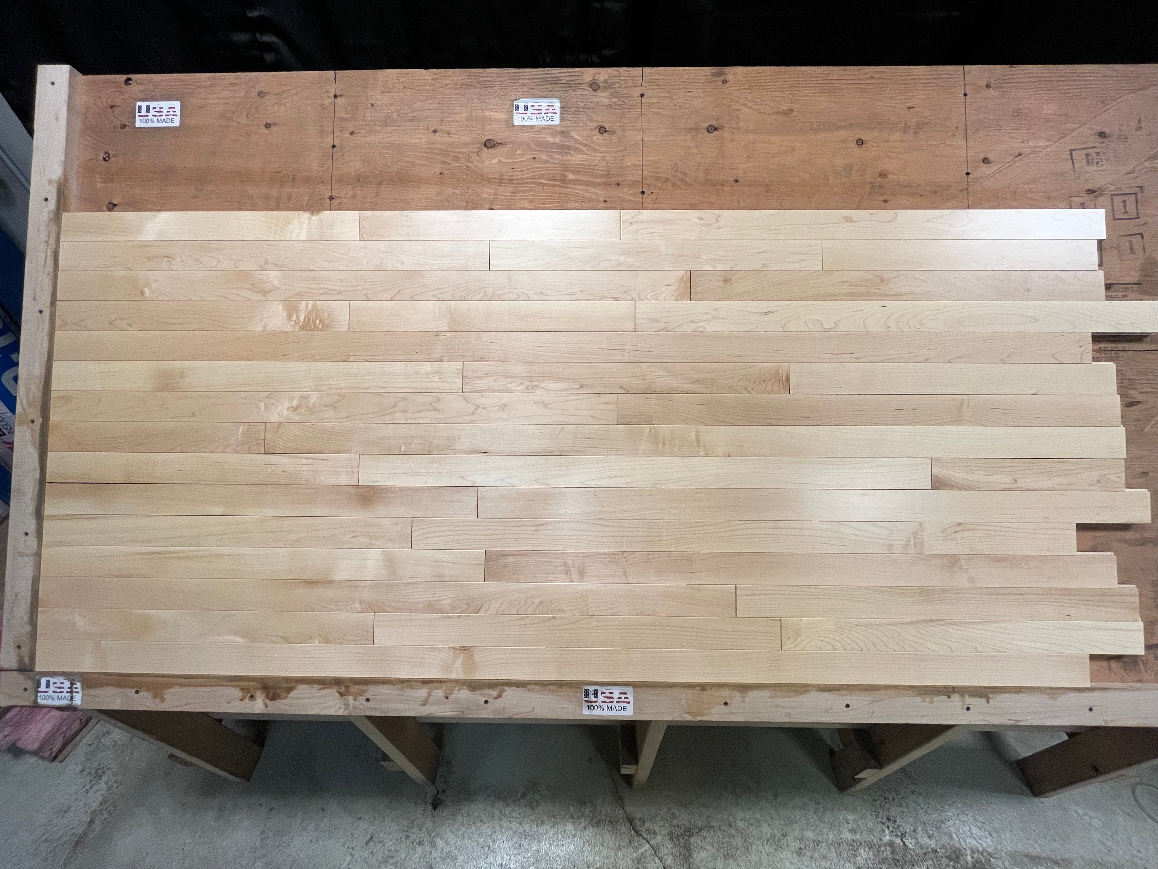 5" x 3/4" Natural Maple Select & Better Hardwood Flooring – Hardwoods4Less